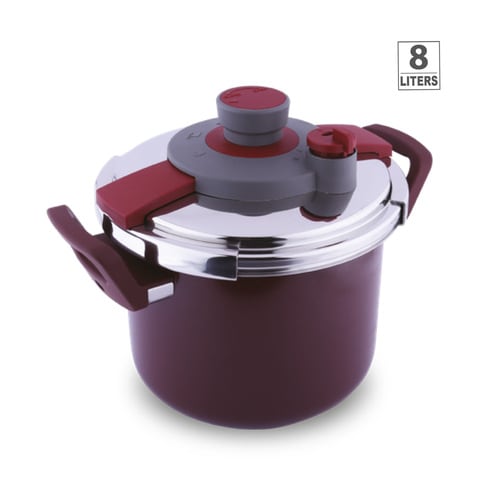 Al saif stainless steel vetro pressure cooker 8 L price in Saudi Arabia ...