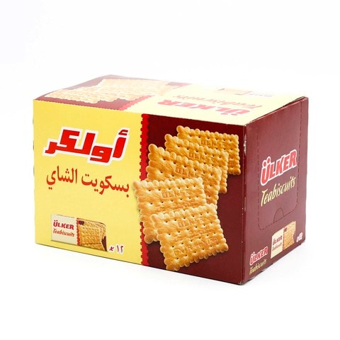 Ulker Tea Biscuit 147g 12 Pieces price in Saudi Arabia | Carrefour ...