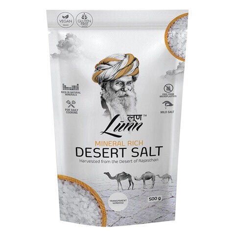 Lunn Mineral Rich Desert Salt 500g