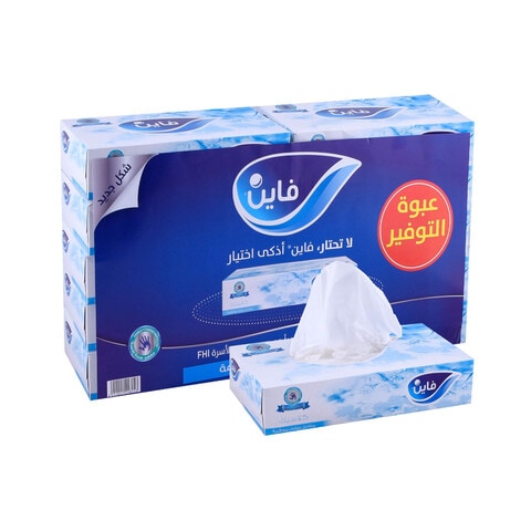 Fine Facial Tissue 80 Tissue x7 +3 Free price in Saudi Arabia ...