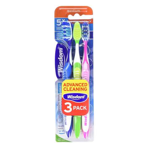 WISDOM TOOTHBRUSH QUANTUM TRIPLE price in Kuwait | Carrefour Kuwait ...