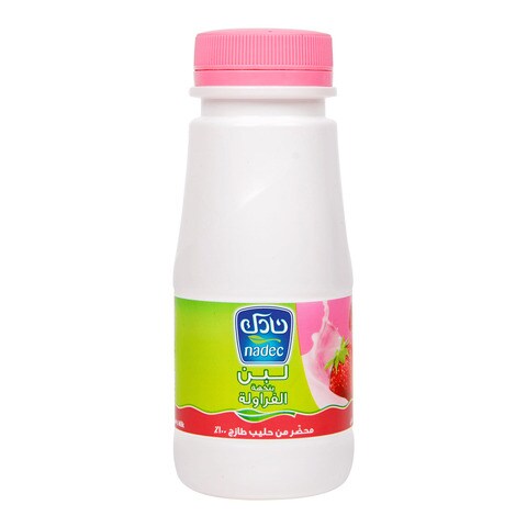Nadec Fresh Laban Strawberry Flavor 340ml price in Saudi Arabia ...