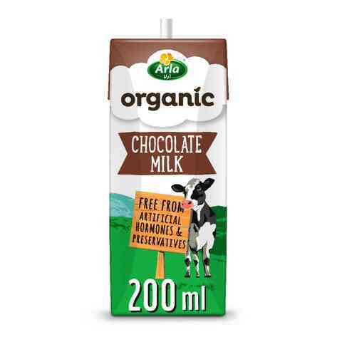 Arla Organic Chocolate Milk 200ml price in Kuwait | Carrefour Kuwait ...