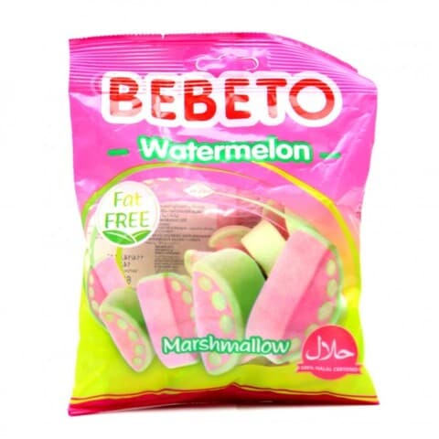 Buy Bebeto Watermelon Marshmallow - 60 gm Online - Shop Food Cupboard ...