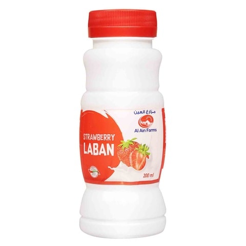 Al Ain Strawberry Flavored Laban 200ml price in UAE | Carrefour UAE ...