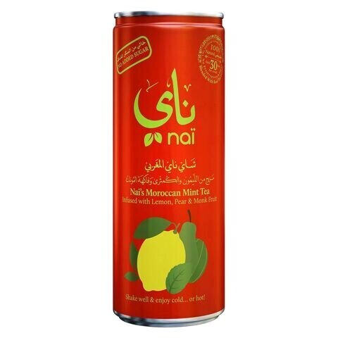 NAI MOROCCAN MNT ICED TEA CAN 250ML price in Kuwait | Carrefour Kuwait ...