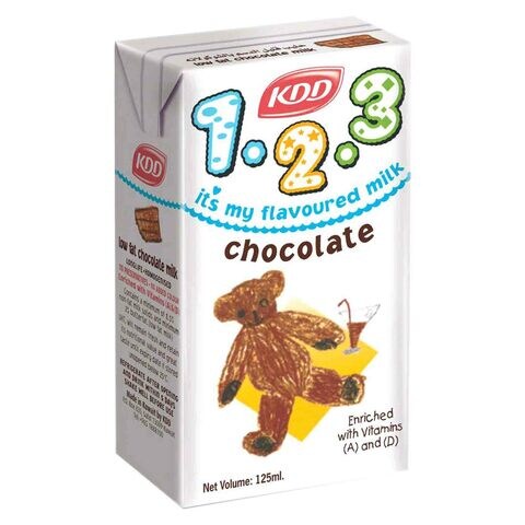 Buy Kdd 123 Chocolate Milk 125ml Online - Shop Fresh Food on Carrefour ...