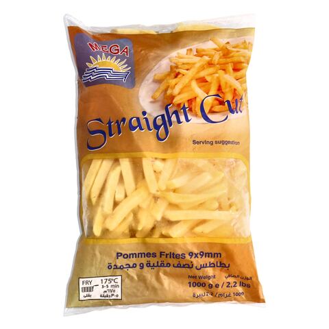 Mega Straight Cut French Fries 9x9mm 1kg price in Kuwait | Carrefour ...