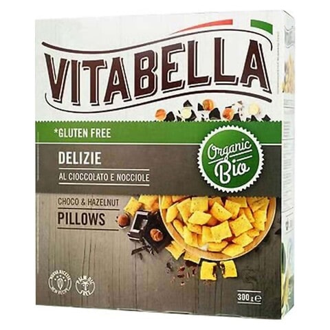 Vitabella Organic Bio Crunchy Chocolate And Hazelnut Pillows 300g price ...