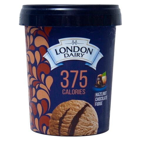 London Dairy Hazelnut Chocolate Fudge Ice Cream 473ml price in UAE ...