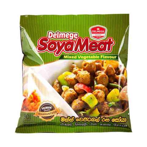 Delmege Soya Meat Mixed Vegetable Flavour 90g price in UAE | Carrefour ...