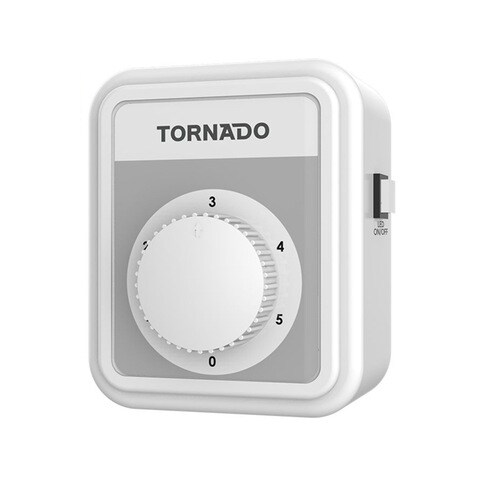 تسوق مروحة سقف تورنيدو 56 بوصة ليد 3 ريشة أبيض TCF56L أون لاين - كارفور مصر