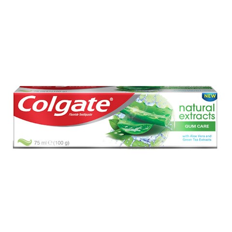 Colgate natural extracts with aloe vera & green tea toothpaste 75ml ...