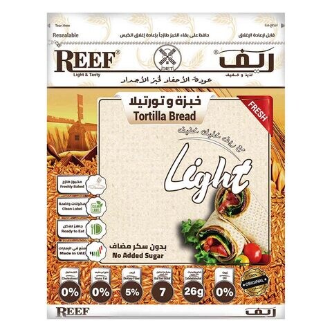 Reef Fresh Tortilla Bread 270g price in UAE | Carrefour UAE ...
