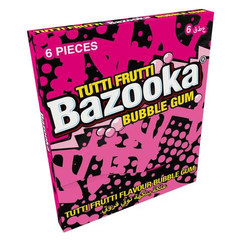 BAZOOKA RASPBERRY BUBBLE GUM 33G price in Kuwait | Carrefour Kuwait ...
