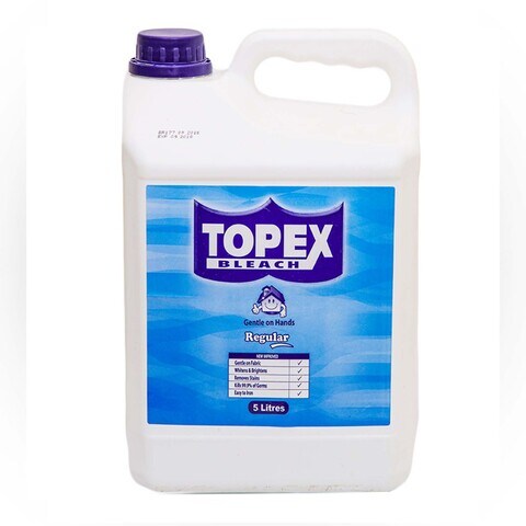 Buy Topex Bleach Regular 5L Online - Carrefour Kenya