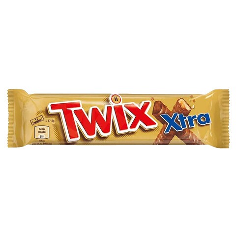 TWIX EXTRA CHOCOLATE BISCUIT 75G price in Kuwait | Carrefour Kuwait ...
