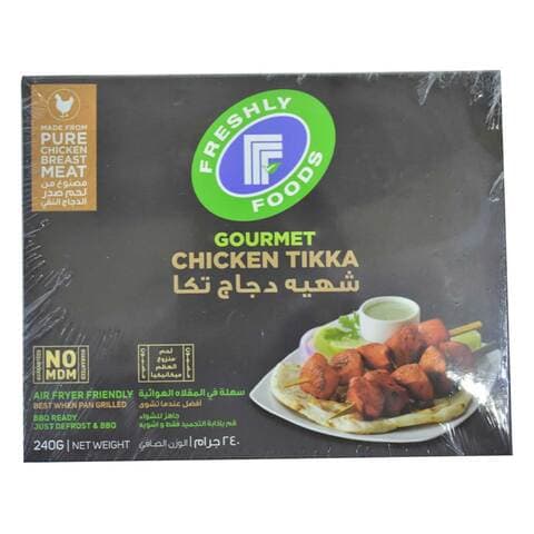 Freshly Foods Chicken Tikka 240g price in Kuwait | Carrefour Kuwait ...