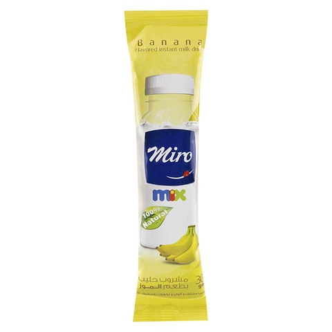 Miro Mix Banana Milk Powder - 30 gram price in Egypt | Carrefour Egypt ...