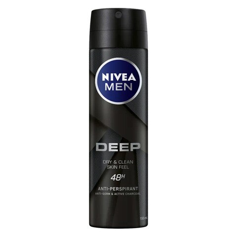 Buy Nivea Deep Spray For Men 150Ml Online - Carrefour Kenya