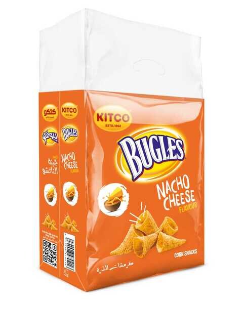 KITCO BUGLES CHEESE 15GX20 price in Kuwait | Carrefour Kuwait ...