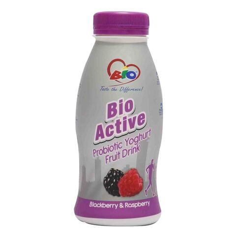 Buy Bio Active Probiotic Blackberry And Raspberry Yogurt Drink 350ml ...