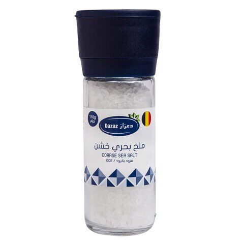 Dazaz Coarse Sea Salt 110g price in Kuwait | Carrefour Kuwait ...