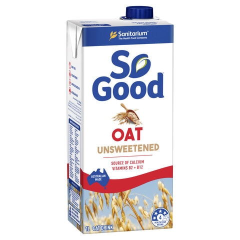 So Good Oat Drink Unsweetened 1L price in Kuwait | Carrefour Kuwait ...