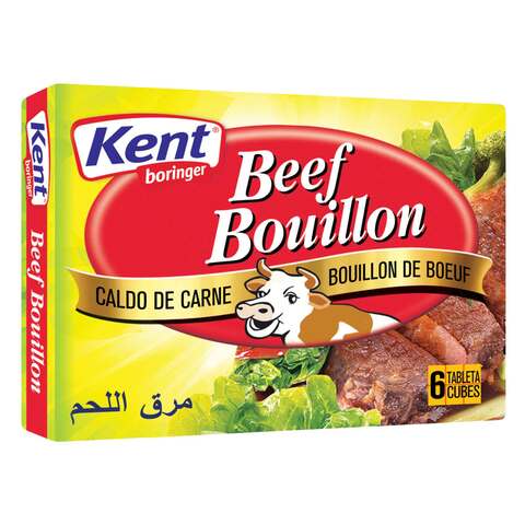 Buy Kent Boringer Beef Bouillon Cubes 10g x Pack of 6 Online ...