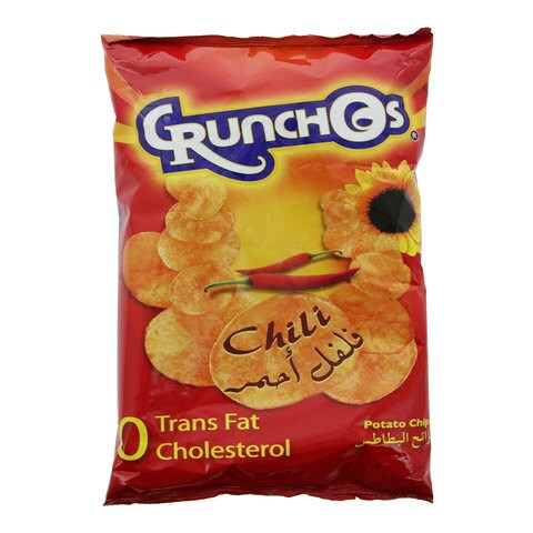 Crunchos Chili Flavoured Potato Chips 150g price in UAE | Carrefour UAE ...