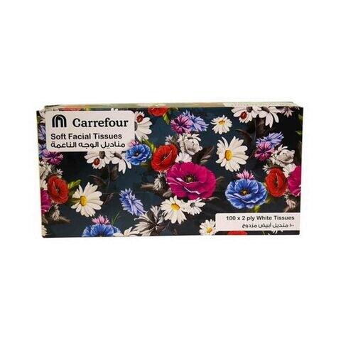 Carrefour Classic Facial Tissues 100 Sheets price in UAE | Carrefour ...