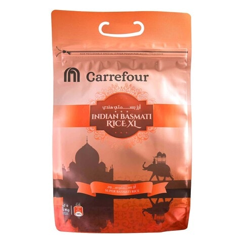 Carrefour XL Super Indian Basmati Rice 5kg price in UAE | Carrefour UAE ...