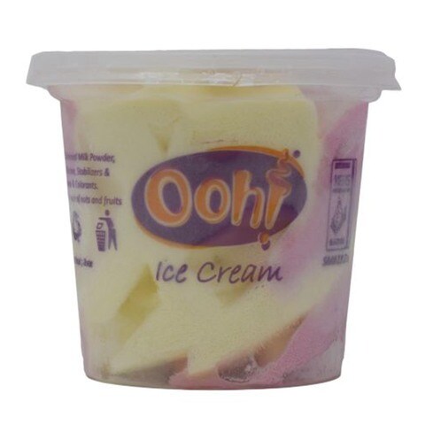Ooh! Strawberry And Banana Ice Cream 200ml