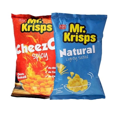 MR.KRISPS ASSORTED CHIPS 80GX2 price in Kuwait | Carrefour Kuwait ...