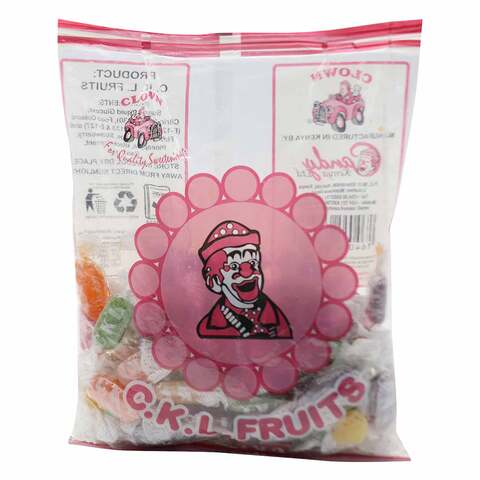 Buy Clown Candy Kenya Fruit Twist Candy 80 Pieces Online - Carrefour Kenya