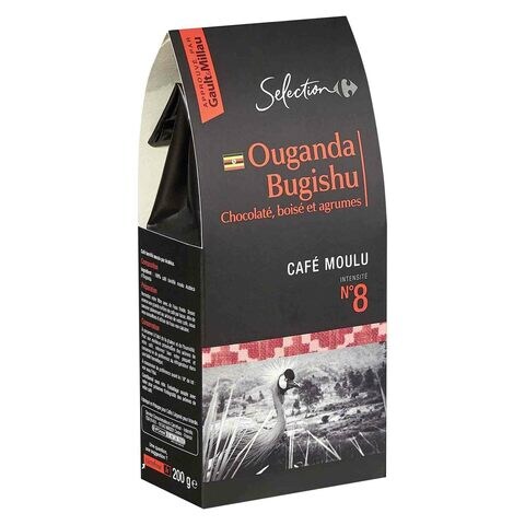 Carrefour Selections Uganda Bugishu N Degree 8 Ground Coffee 200g price ...