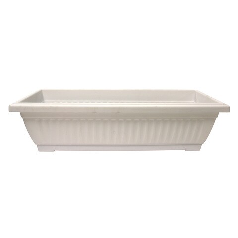 Buy KENPOLY RECTANGLE PLANTER NO.8 WHT Online - Carrefour Kenya