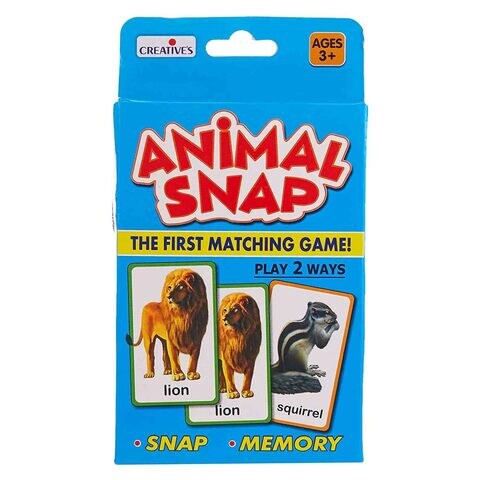 Creatives Animal Snap Flash Card Game price in UAE | Carrefour UAE ...
