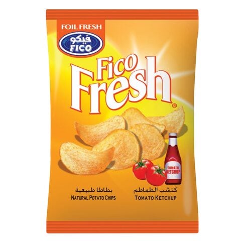 Fico Fresh Tomato Ketchup Potato Chips 27g price in Kuwait | Carrefour ...