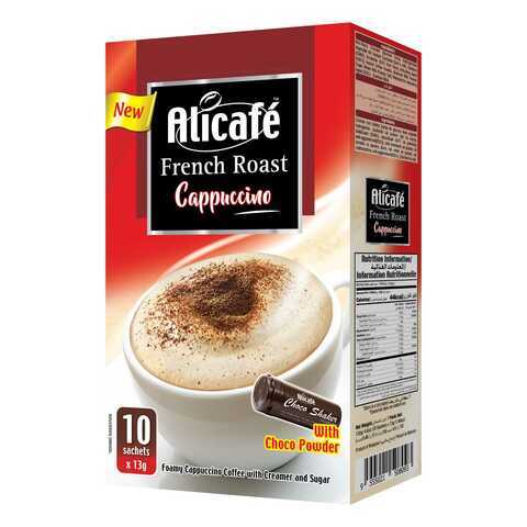Alicafe French Roast Cappuccino Coffee Powder 13g x Pack of 10 price in ...