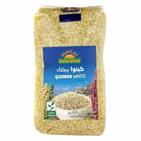 Natureland Organic White Quinoa 500g price in Kuwait | Carrefour Kuwait ...