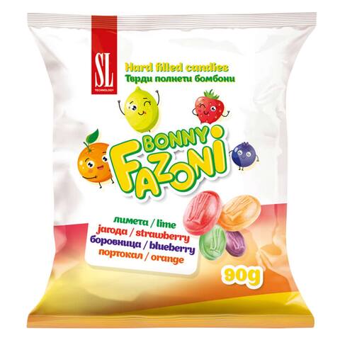 Buy Swisslion Bonie Fasoni Hard Stuffed Candies 90g Online - Carrefour ...