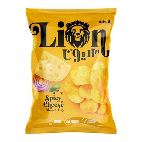 Lion Potato Chips With Seasoned Cheese - 29 gram price in Egypt ...