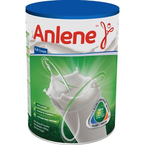 Anlene Full Cream Milk Powder 900 g (Tin) price in Kuwait | Carrefour ...