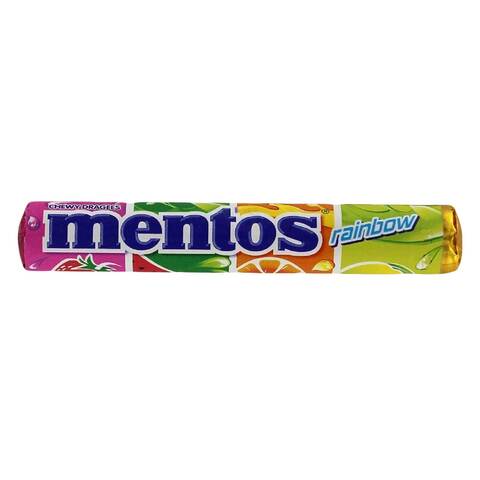 Mentos Rainbow Chewy Candy 29g price in Kuwait | Carrefour Kuwait ...