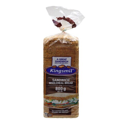 Buy Kingsmill Brown Whole Meal Sandwich Bread 800g Online - Carrefour Kenya
