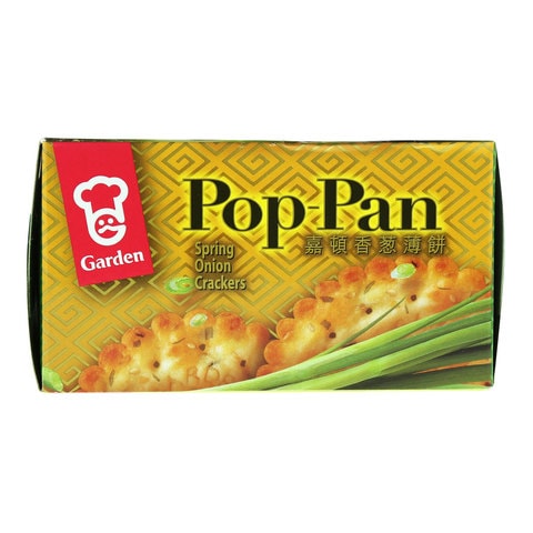 Garden Pop Pan Spring Onion Crackers 110g price in UAE | Carrefour UAE ...
