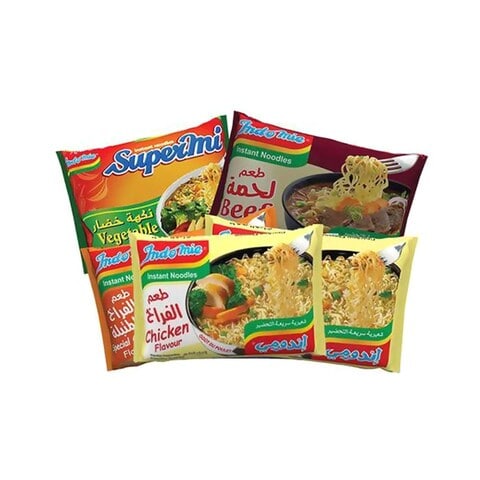 Buy Indomie Different Flavours Noodles - 70 grams - 5 Pieces Online ...