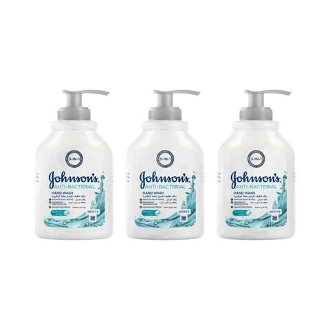 Johnson Anti-Bacterial Hand Wash 300ml x3 price in UAE | Carrefour UAE ...