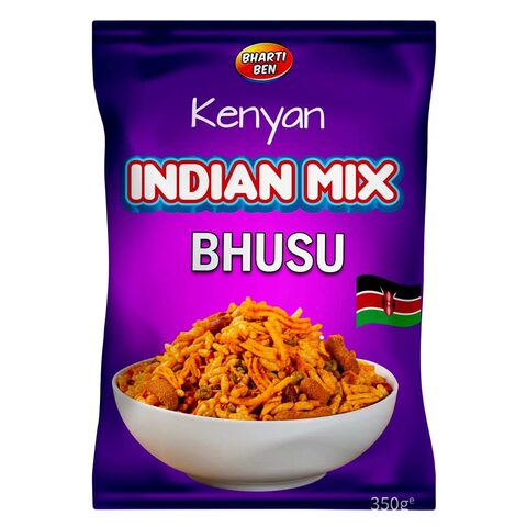 Buy Wots Bharti Ben Kenyan Indian Mix Bhusu Chevda 350g Online ...